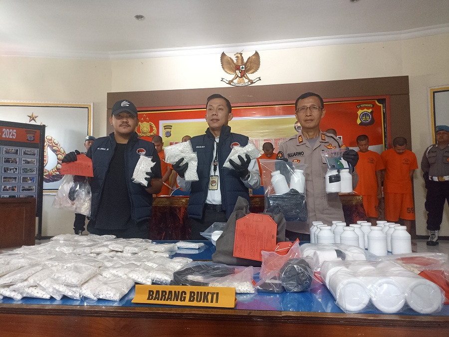 Polresta Jogja Tangkap 10 Tersangka Narkoba dalam Kurun Waktu 20 Maret ...