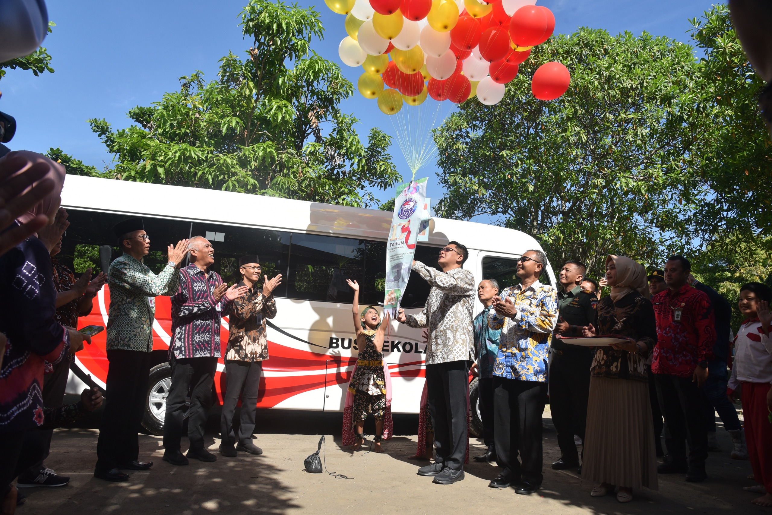 TK dan SD Model Terima Hibah Bus Sekolah, Dukung Layanan Bus Gratis Sleman