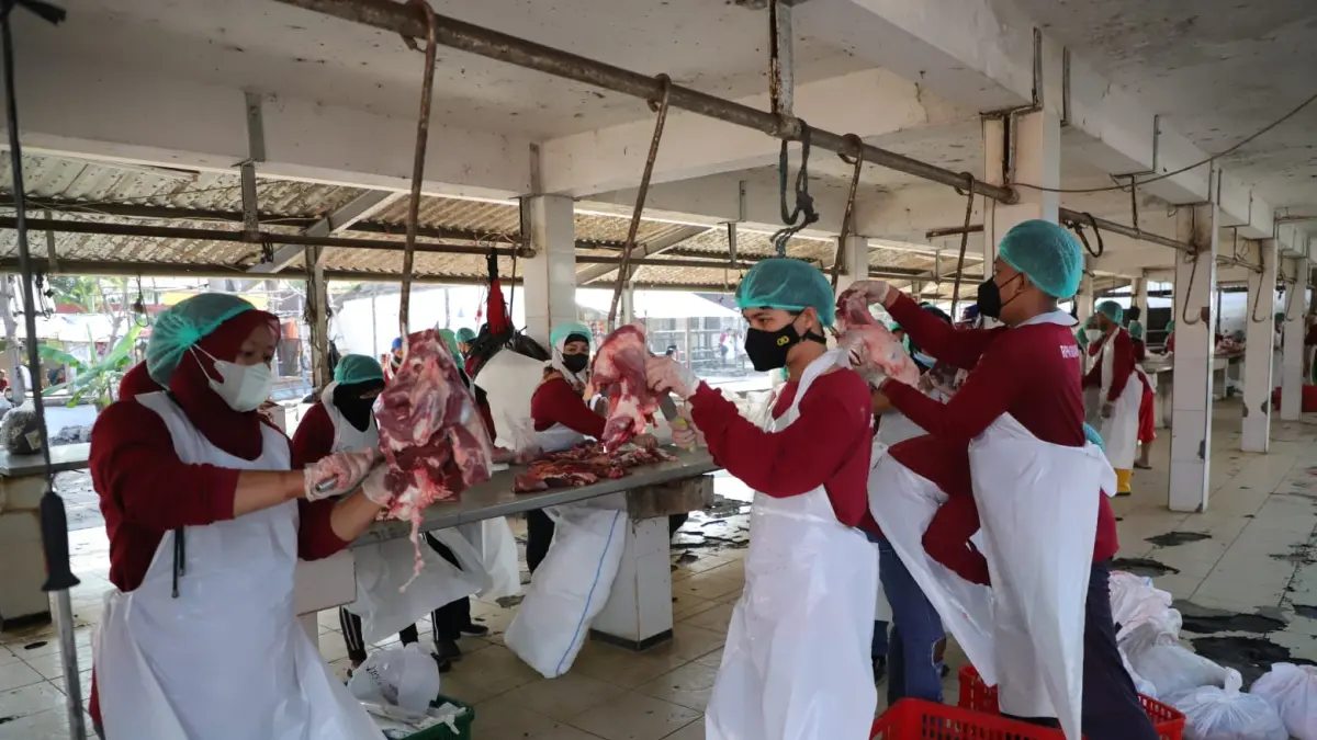 Pemotongan Hewan Kurban Terakhir di Pegirian, Awal Bulan RPH Bedol Desa ...