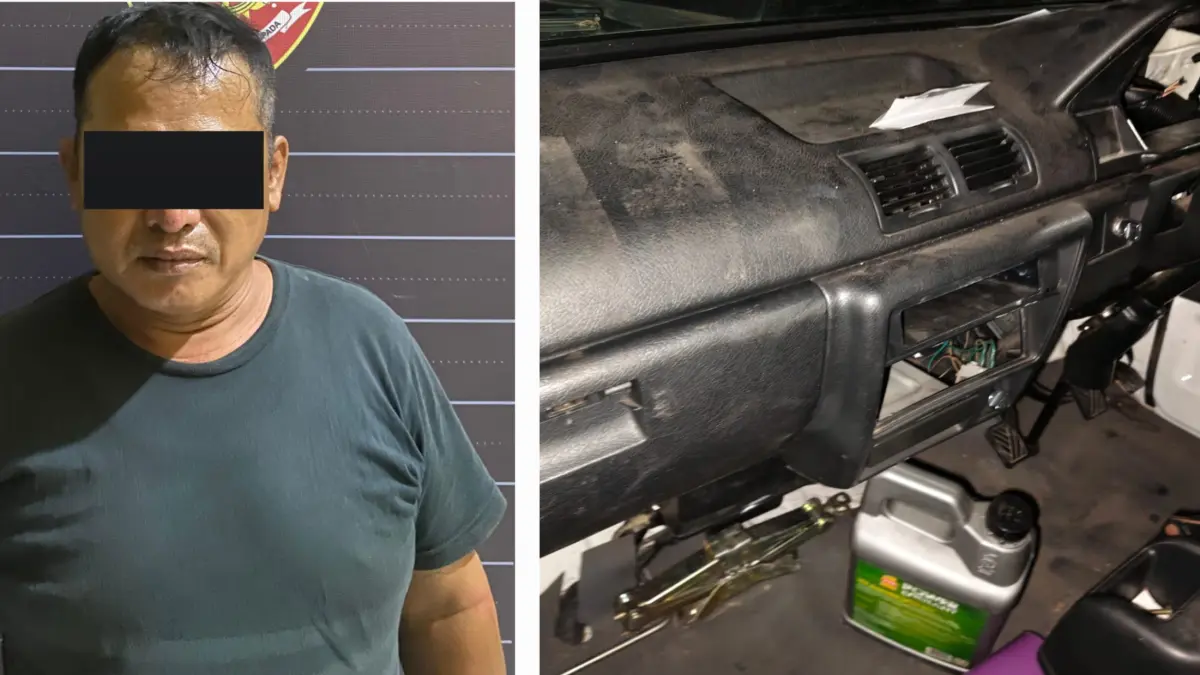 Pelaku Spesialis Pencurian Spare Part Mobil Ditangkap, Lima Kali ...