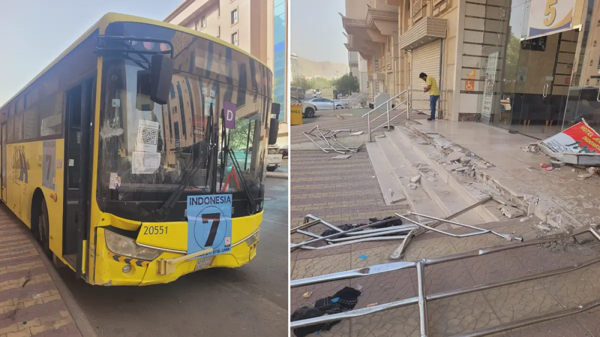 Jemaah Haji Asal Ringinrejo Kediri Jadi Korban Kecelakaan Bus di Tanah ...