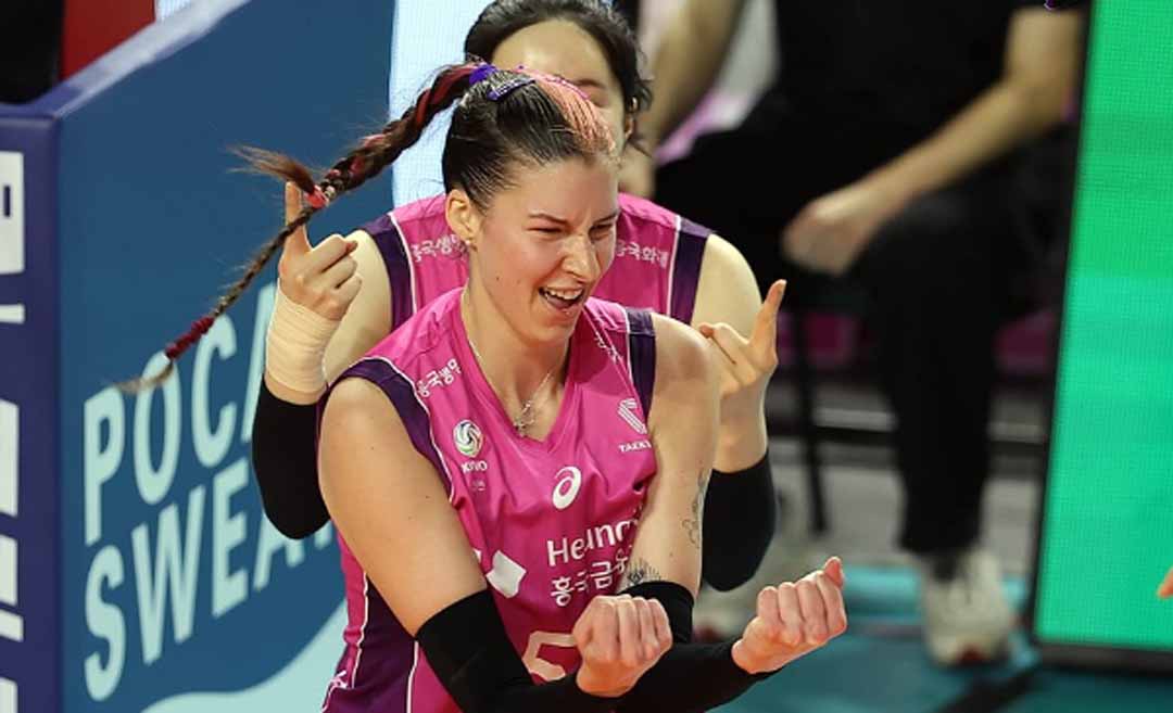 Hasil Voli Korea Pink Spiders vs Expressway 1 Maret 2024, Kim Yeon ...