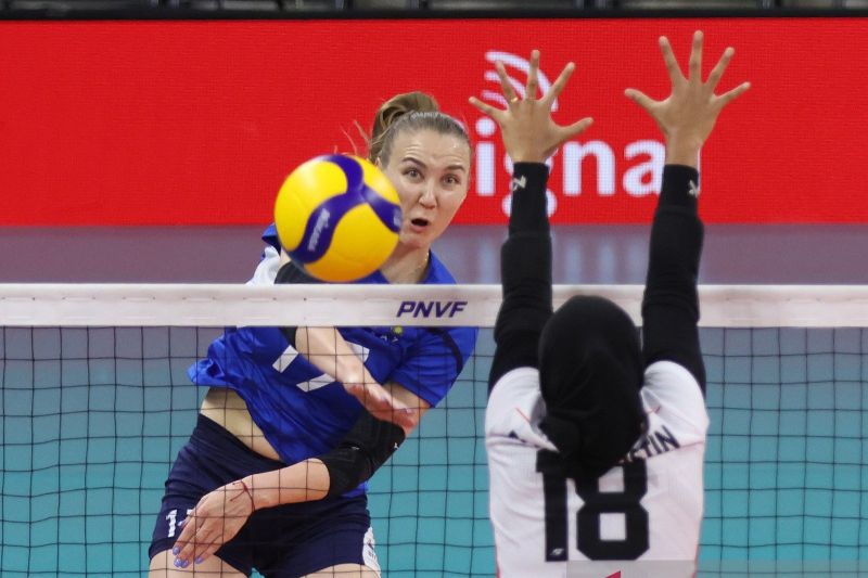 Hasil Indonesia vs Kazakhstan di AVC Challenge 2024, Bela Sabrina Cs ...