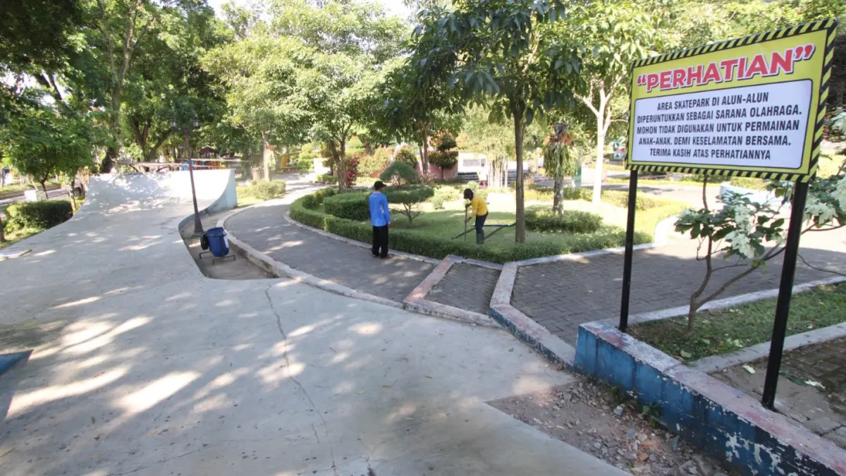 Skatepark Alun-Alun Magetan untuk Skater, Tegaskan Bukan Tempat Bermain ...
