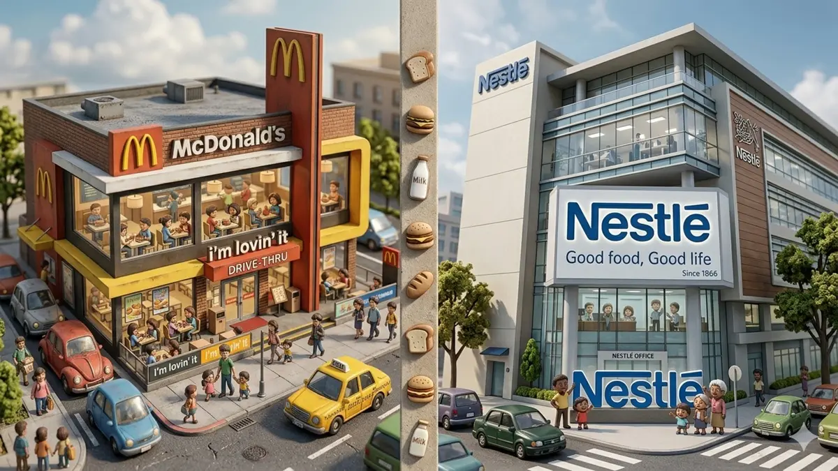 Dominasi Nestlé dan McDonald’s Tak Tergoyahkan, Inilah Peta Raksasa ...