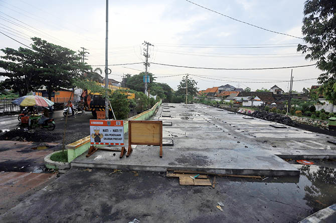 Proyek Box Culvert Gladak Serang Dihentikan, Putus Kontrak Rekanan