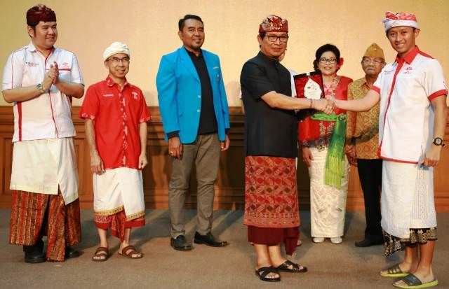 Sekda Adi Arnawa Hadiri Pelantikan Pengurus Daerah Gema Inti Bali