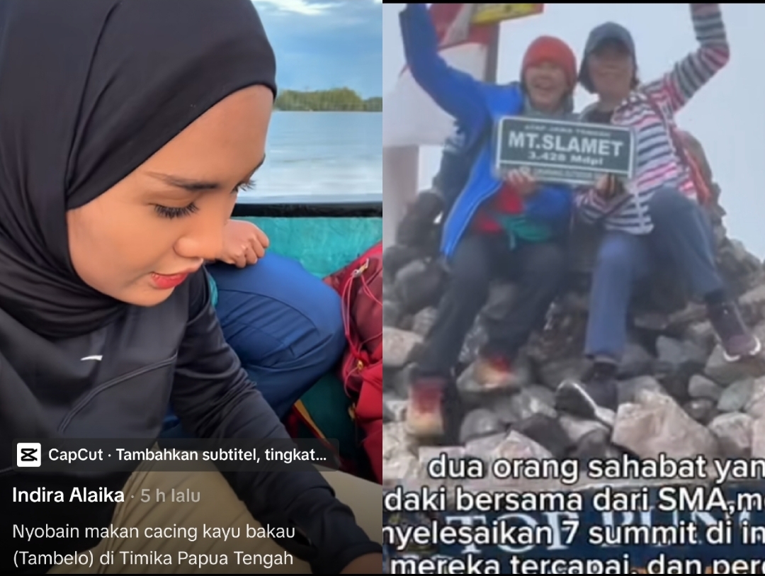 Cerita Indira Alaika dan Fiersa Besari Bertahan di Badai Salju Summit ...
