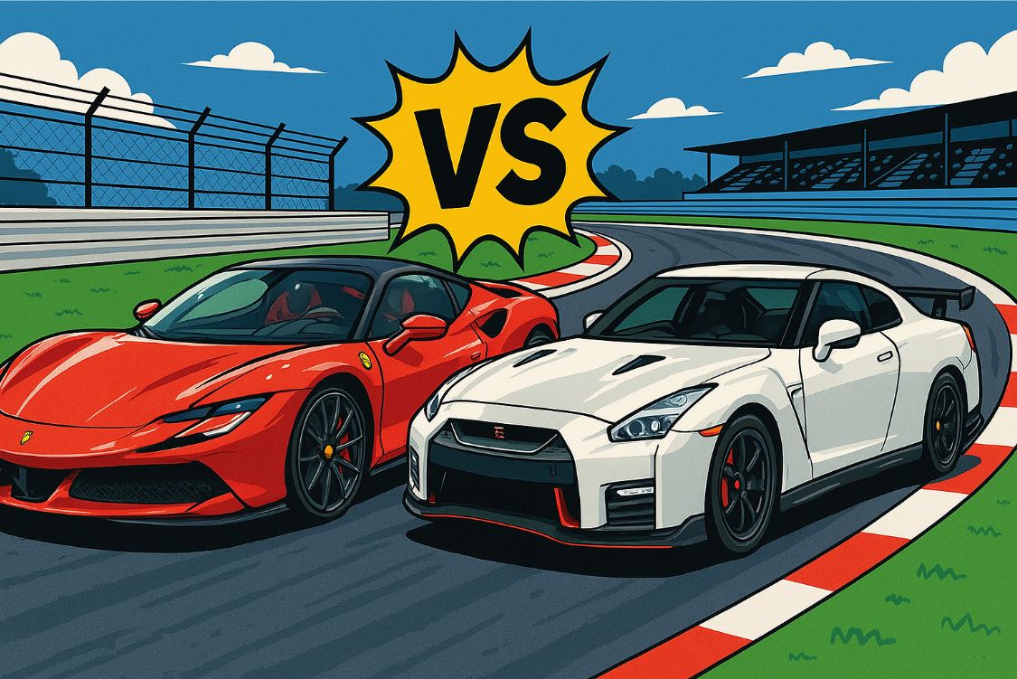 Nissan GT-R Nismo vs Ferrari SF90 Spider yang Disita Kejagung Kasus ...