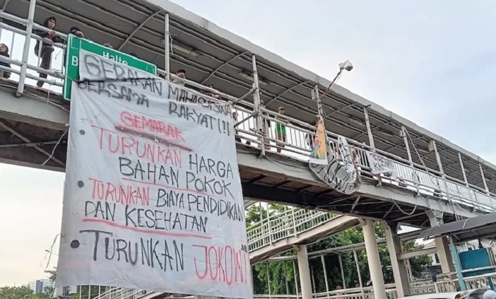 Guru Besar dan Dosen UNJ Ikut Demo Mahasiswa Turunkan Presiden Jokowi