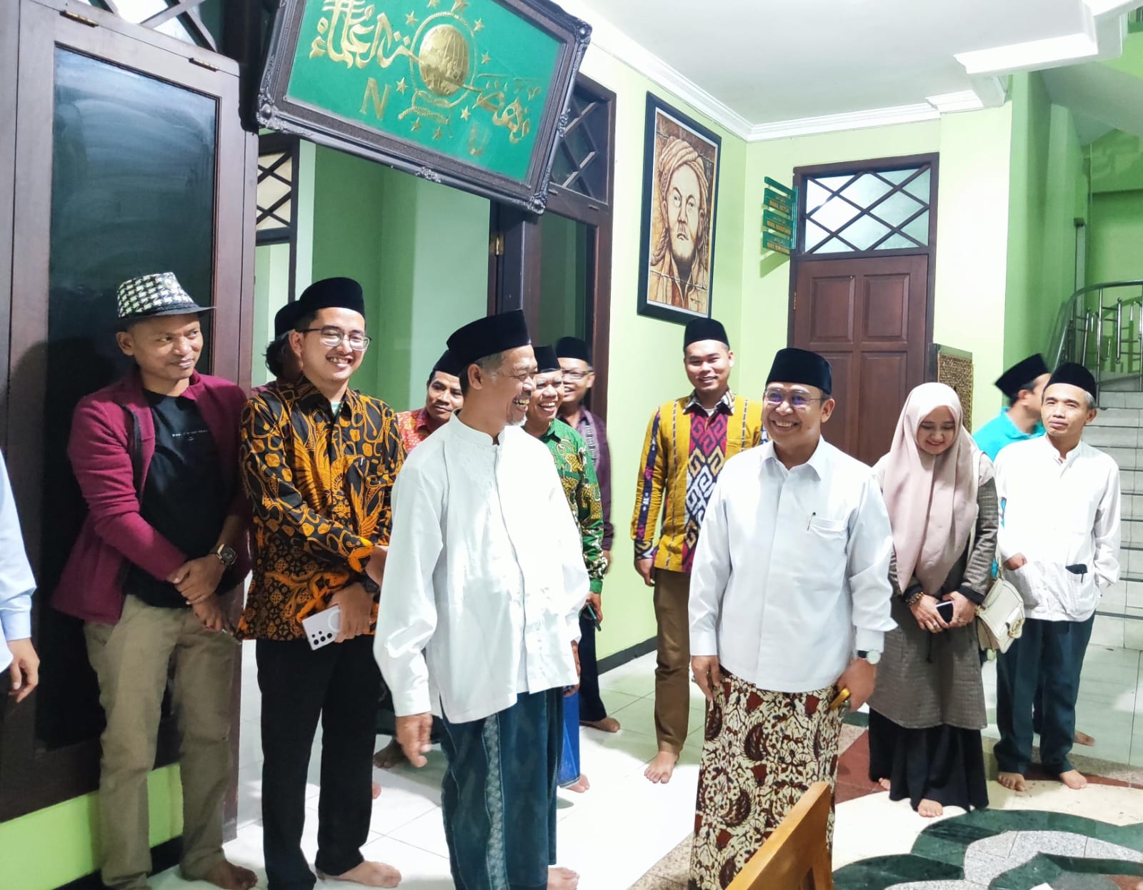 Silaturahmi Perdana ke Kantor PWNU Jateng, Gus Rozin Prioritaskan Tiga ...