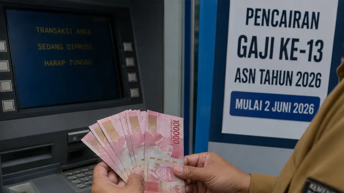 Gaji Ke-13 ASN 2026 Cair Mulai 2 Juni, Ini Jadwal Lengkap dan Komponen ...