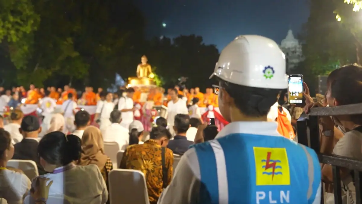 PLN Berikan Dukungan Listrik Andal Pada Puncak Perayaan Waisak 2026