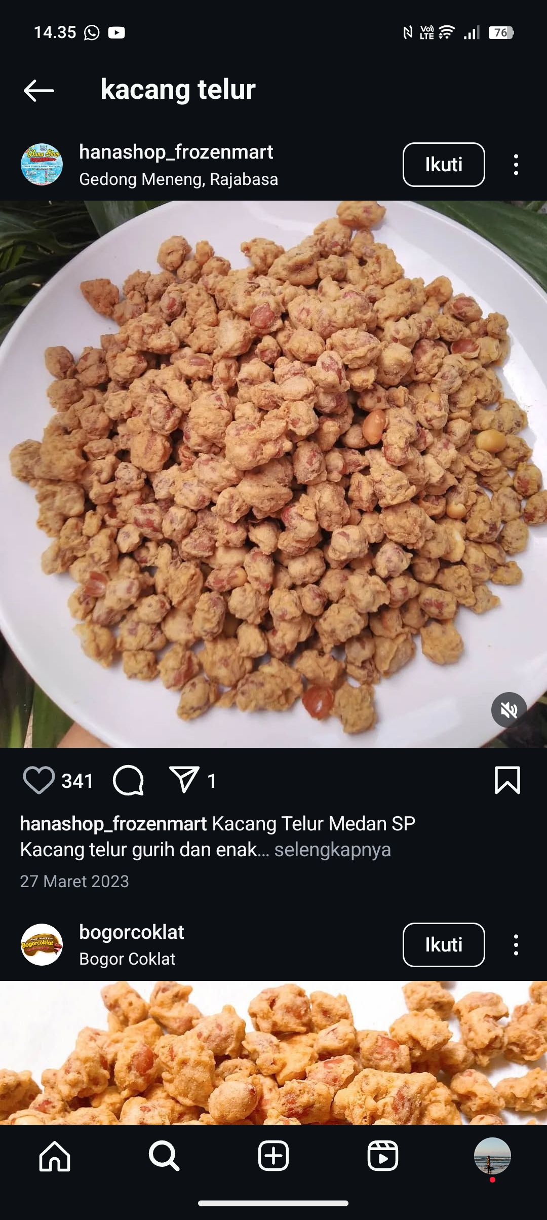 Siapa sih yang bisa nolak camilan renyah, gurih, dan manis kayak kacang ...
