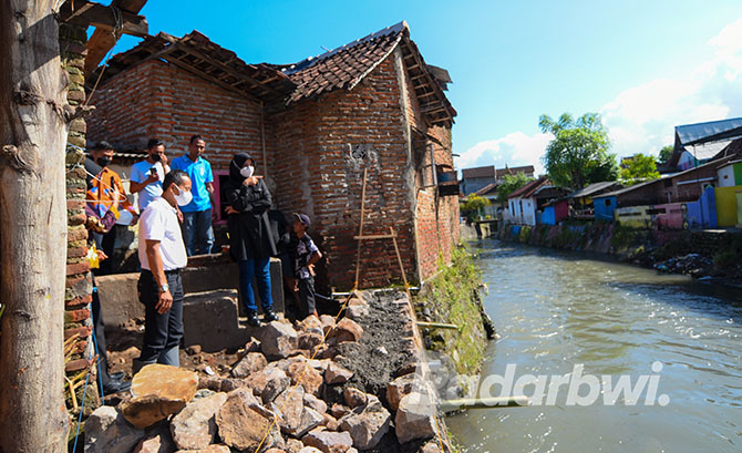 Minimalisasi Risiko Banjir, Perbaikan Tangkis Sungai Kalilo Dikebut